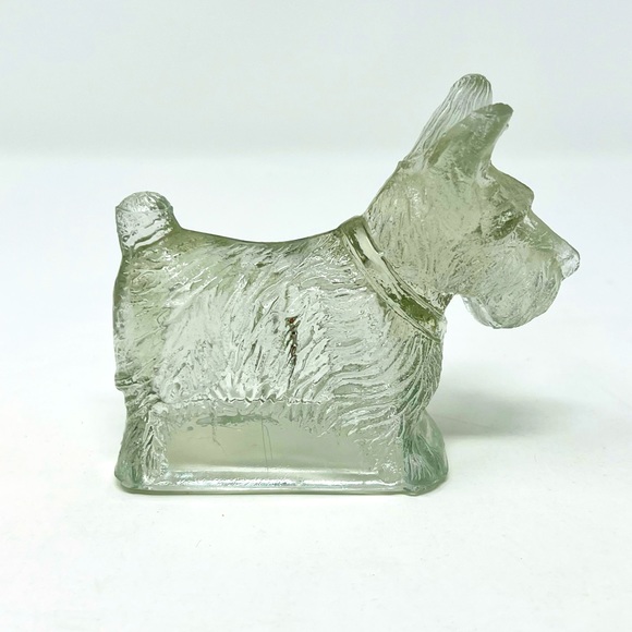 Vintage | Art | Lovely Pair Of Glass Dogs Sold Separately At 35 Each Or ...